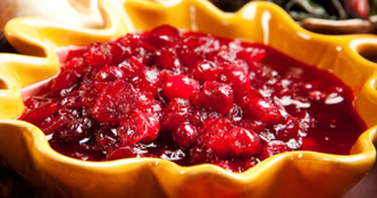 Sauce aux canneberges et à l'érable - Châtelaine