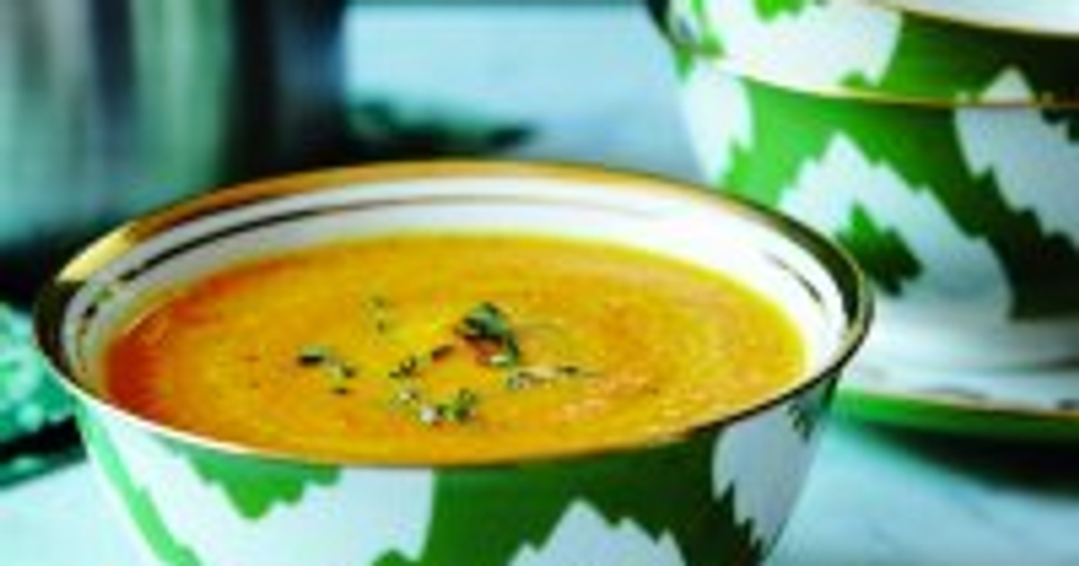 Potage à la citrouille au cari - Châtelaine