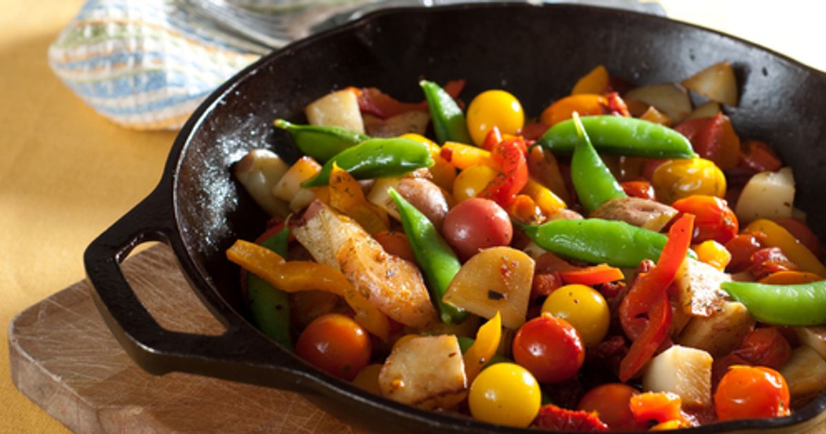 Sauté de petits légumes printaniers - Châtelaine