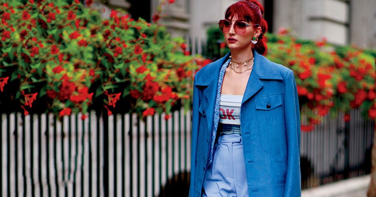 Couleur tendance : l'azur qui rassure - Châtelaine